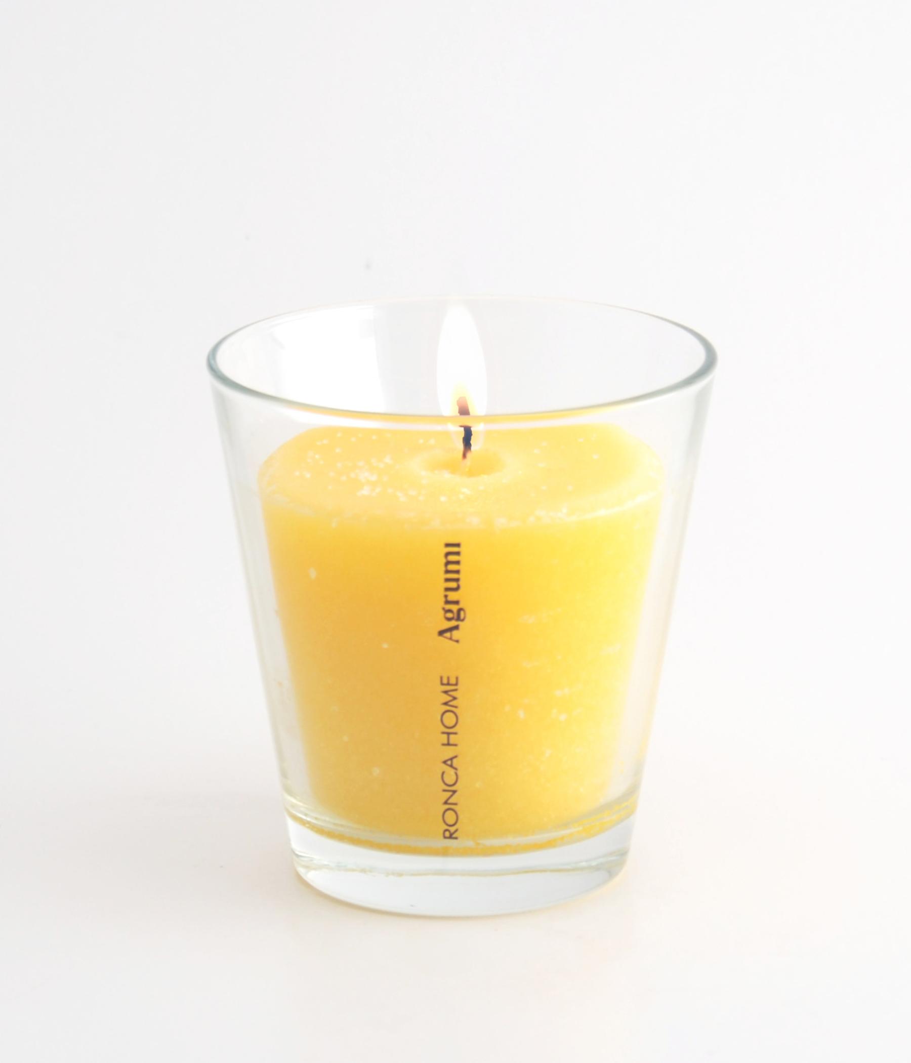 Konisch Glas Kerze / Zitrus - Ronca Home