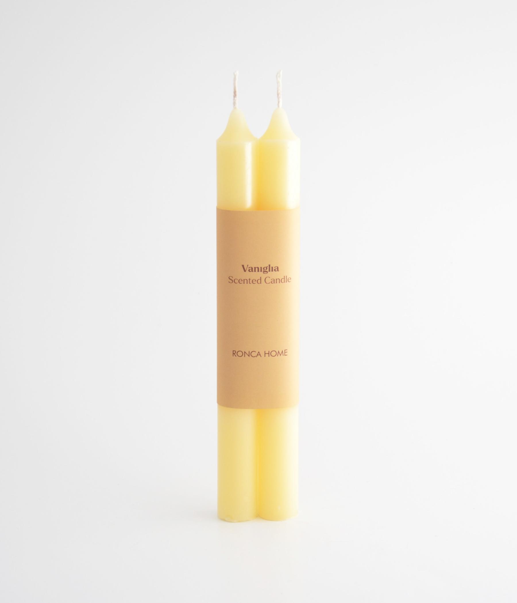 Candela Cilindrica / Vaniglia - Ronca Home