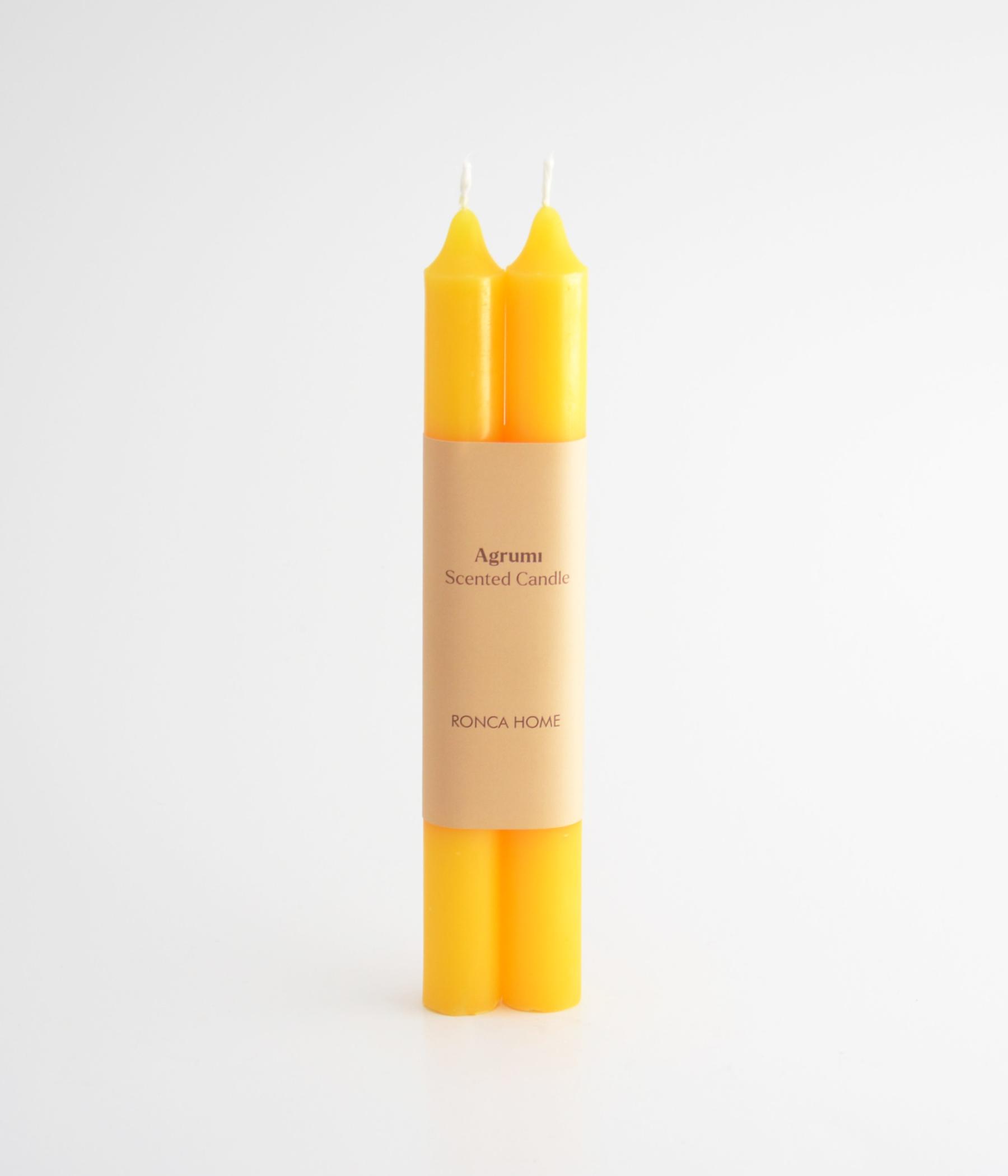 Cylindrical candle / Citrus - Ronca Home